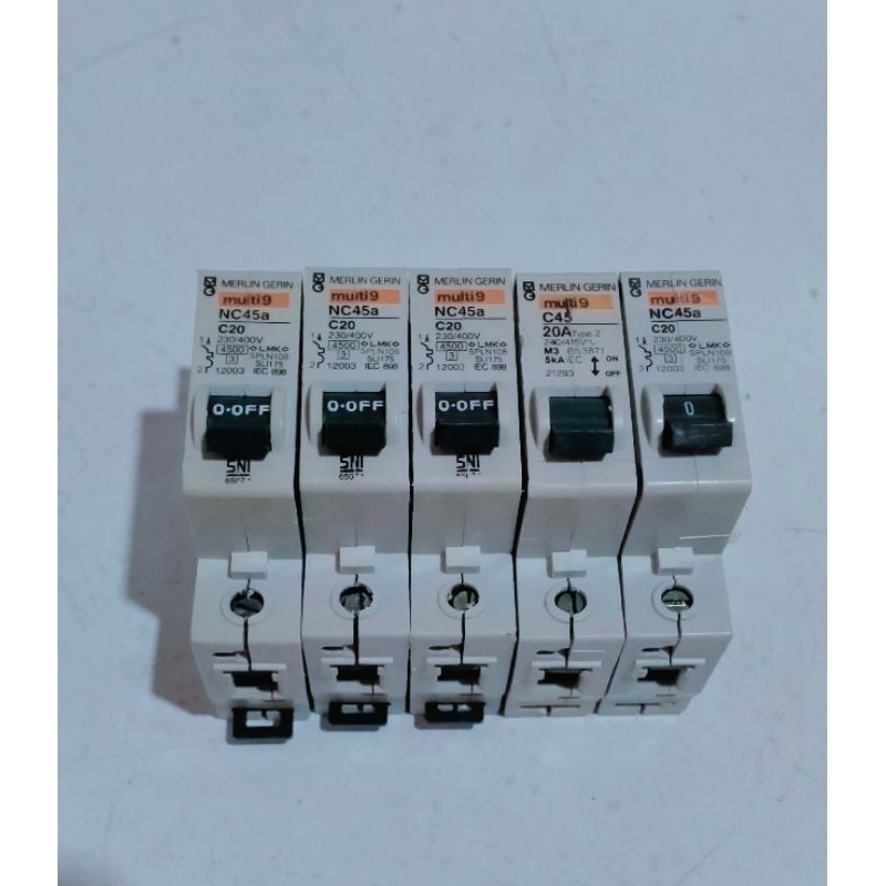 Jual mcb Merlin gerin 20a | Shopee Indonesia