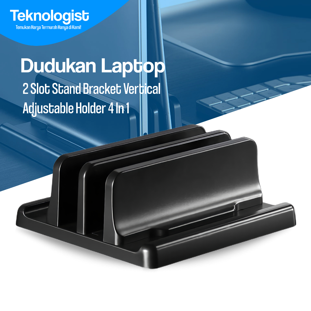 Jual Dudukan Laptop Vertical Standing Laptop Stand Laptop Vertical ...