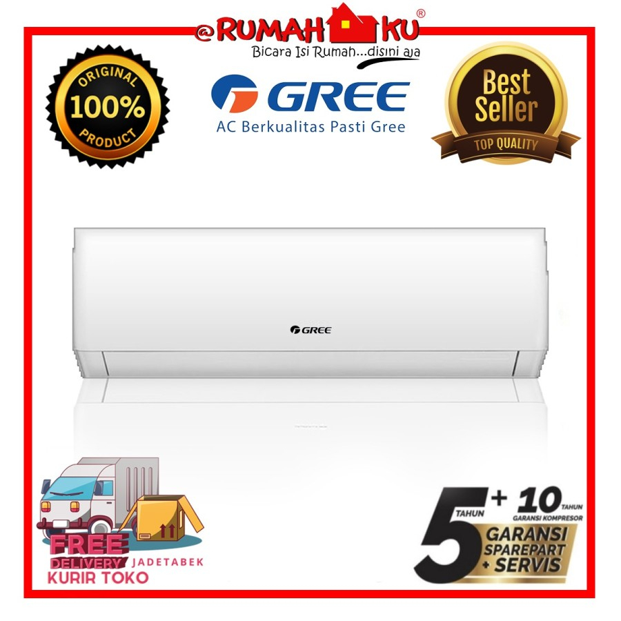 Jual AC GREE STANDARD 3/4 PK GWC-07MOO5S AIR CONDITIONER STANDARD 3/4 ...