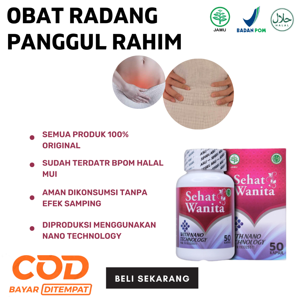 Jual Obat Radang Panggul - Obat penebalan Dinding Rahim - Obat Infeksi ...