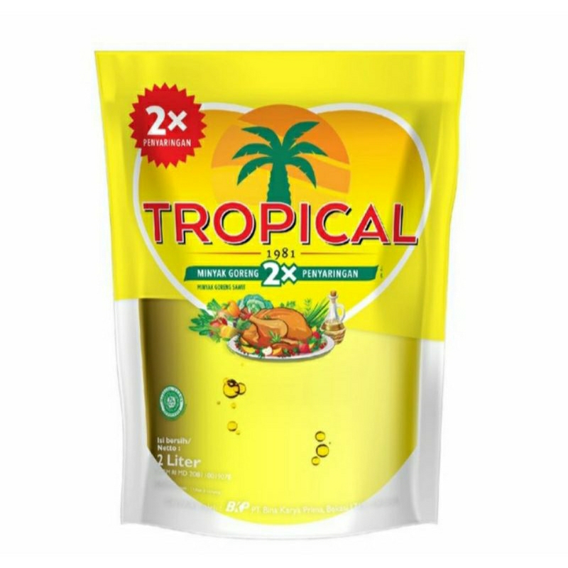 Jual Minyak goreng TROPICAL 2 Liter | Shopee Indonesia