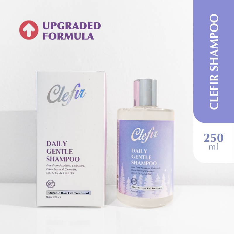 Jual Organic Gentle Shampoo cLefir 250ml Hair Fall Treatment | Shopee ...