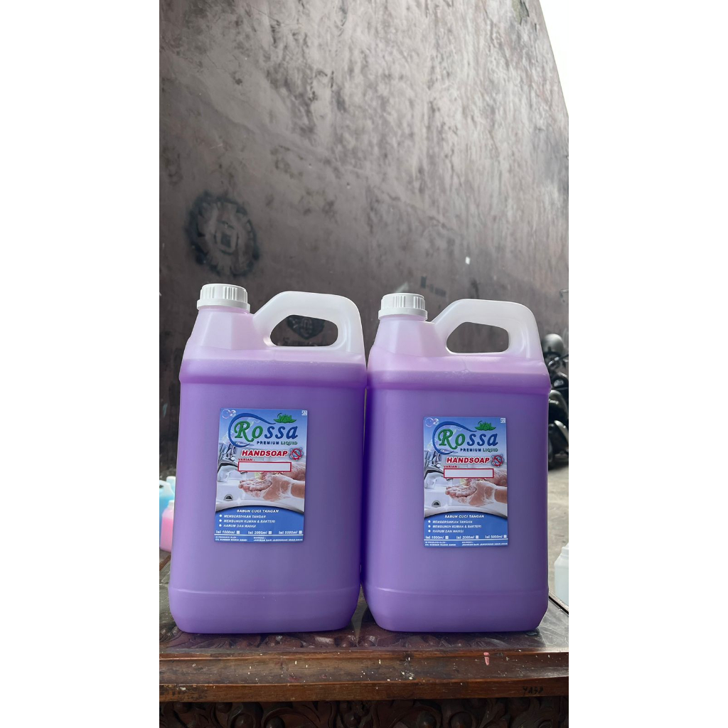 Jual ROSSA - HANDSOAP SABUN CUCI TANGAN AROMA ANGGUR 5 LITER | Shopee ...