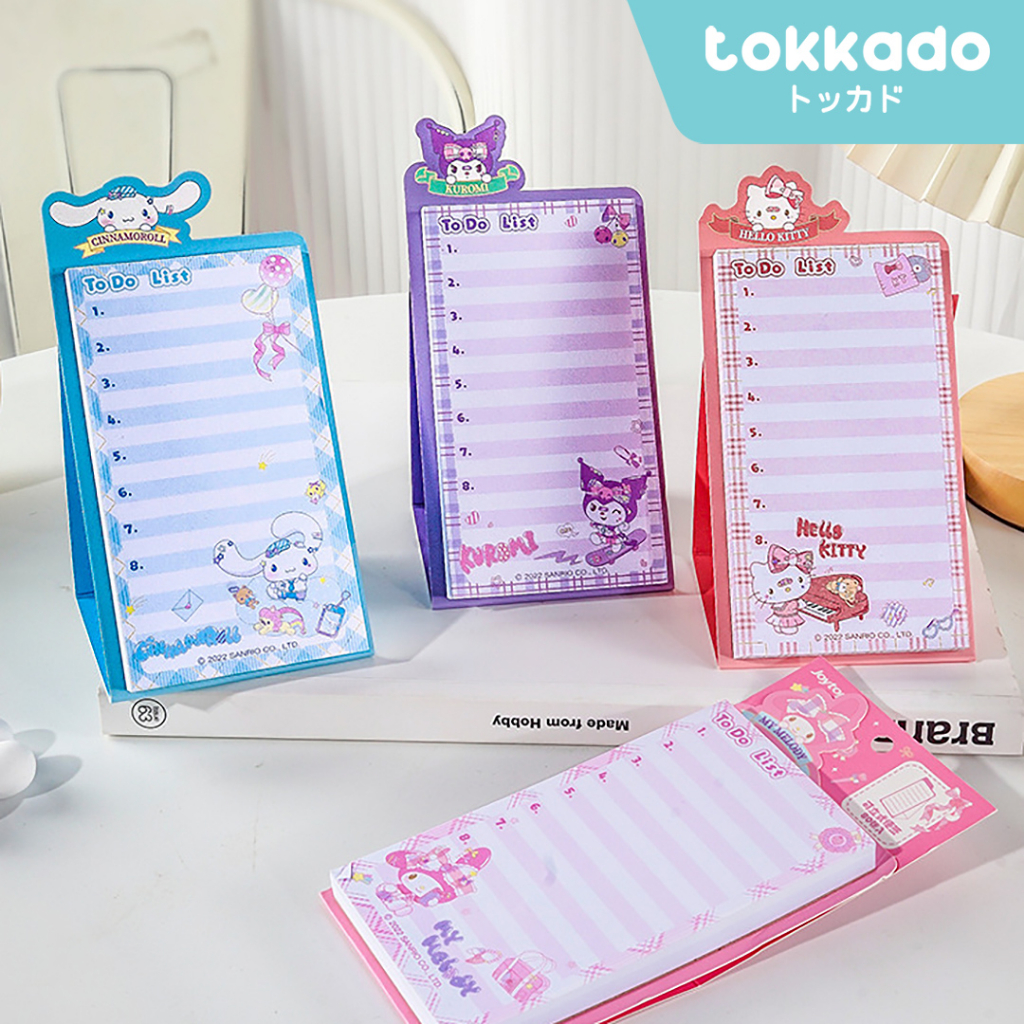 Jual TOKKADO Sanrio To Do List Memo Buku Catatan Daily Planner Jadwal ...