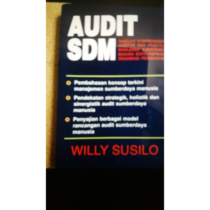 Jual Buku audit Sumber daya manusia by Willy susilo | Shopee Indonesia