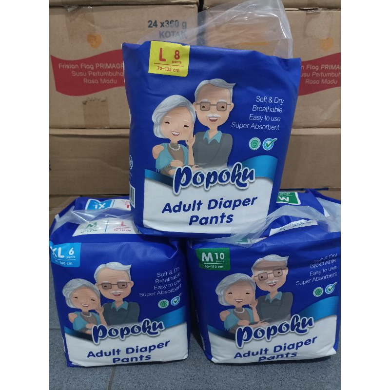 Jual Popoku adult diapers pants(celana) | Shopee Indonesia
