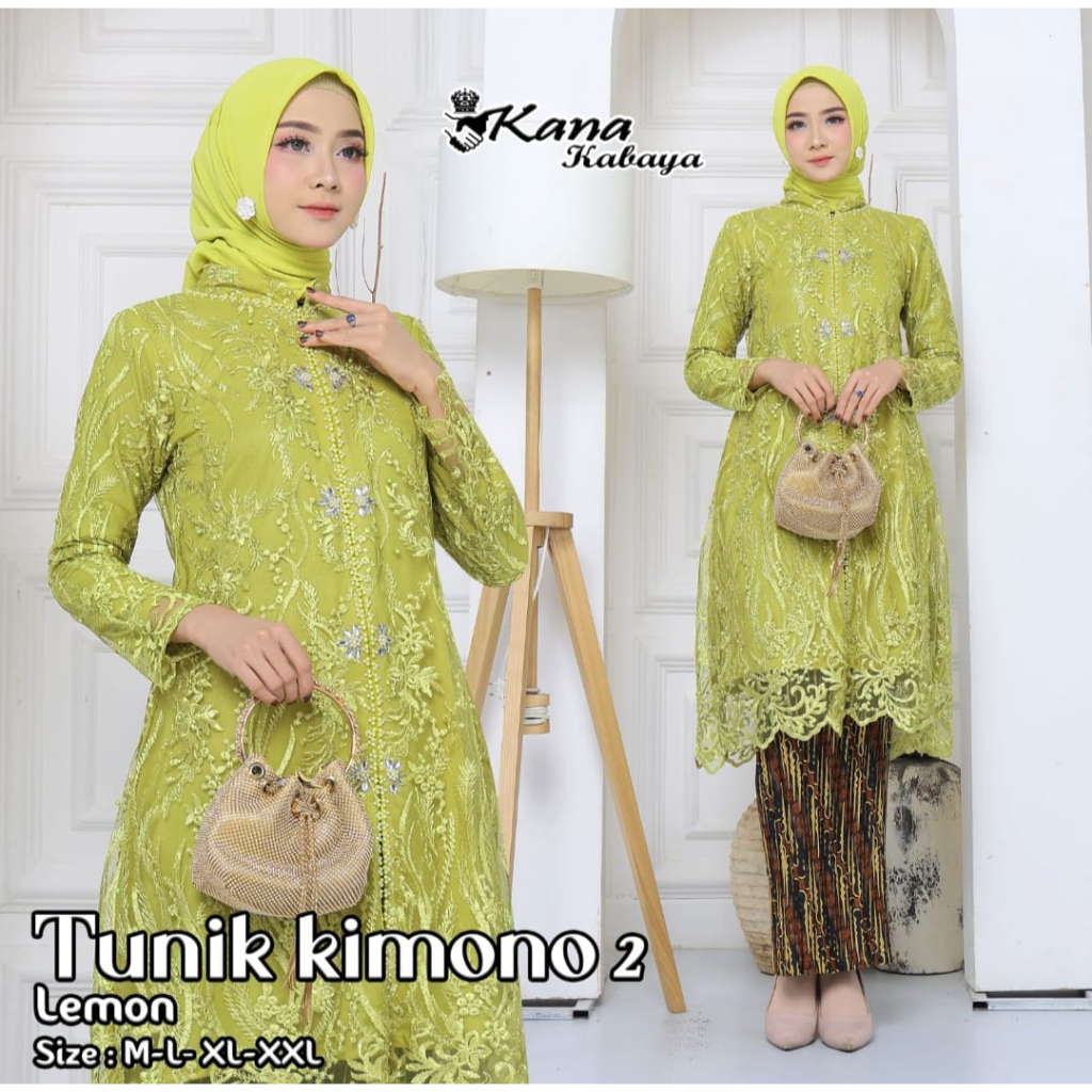 Jual Ready Set Tunik Busui Payet//Kebaya Modern//Kebaya Pesta Mewah ...