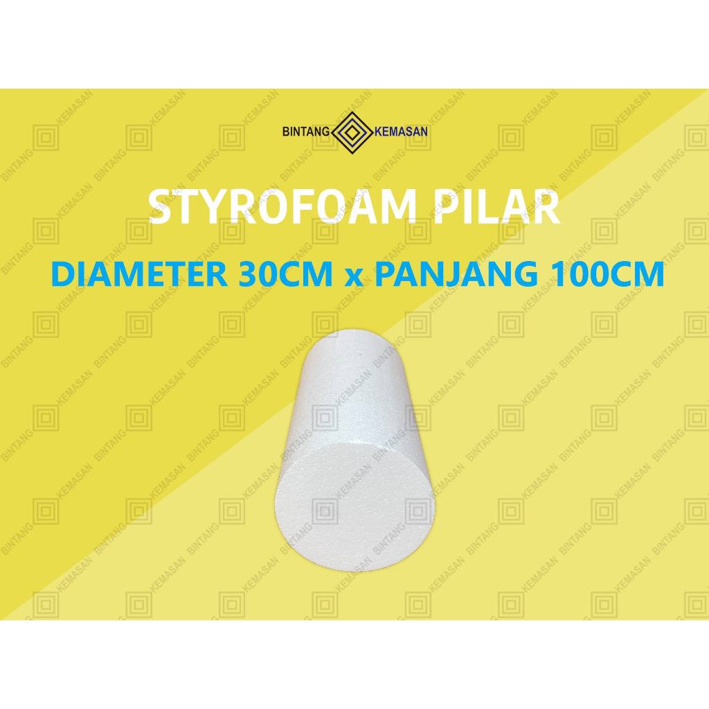 Jual Styrofoam Pilar/Bulat/Tabung Diameter 30cm/Styrofoam Dekorasi ...