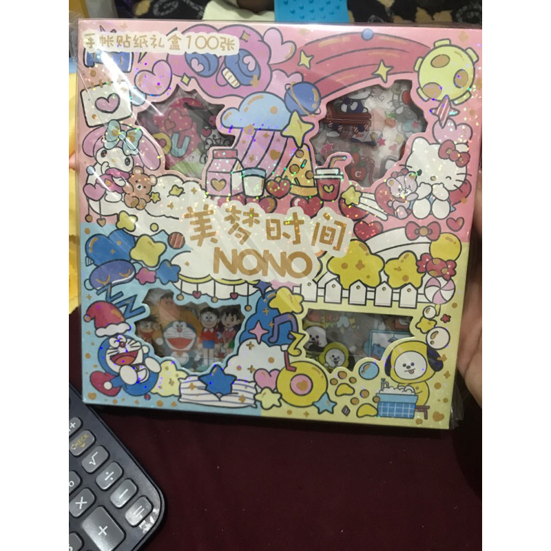 Jual Stiker Korea Nono Box 100pcs | Shopee Indonesia