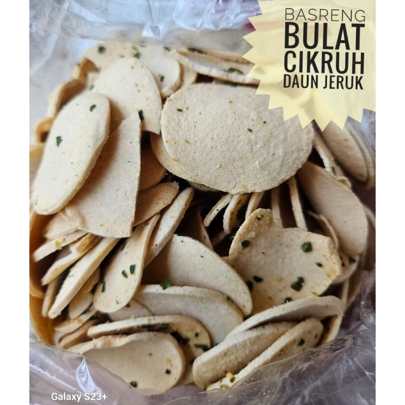 Jual basreng bulat ori cikruh daun jeruk 200g / basreng viral /basreng ...