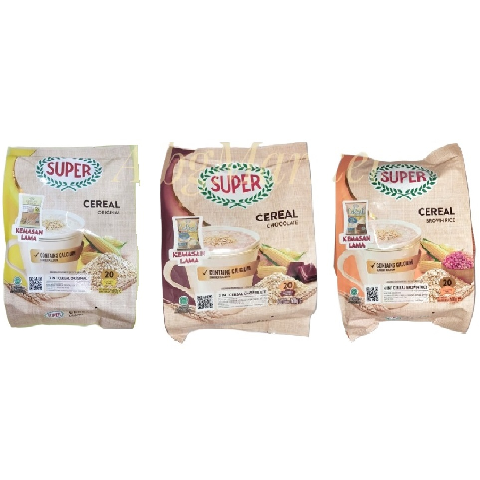 Jual Super Instant Cereal / Nutritious Cereal/ sereal 600g | Shopee ...
