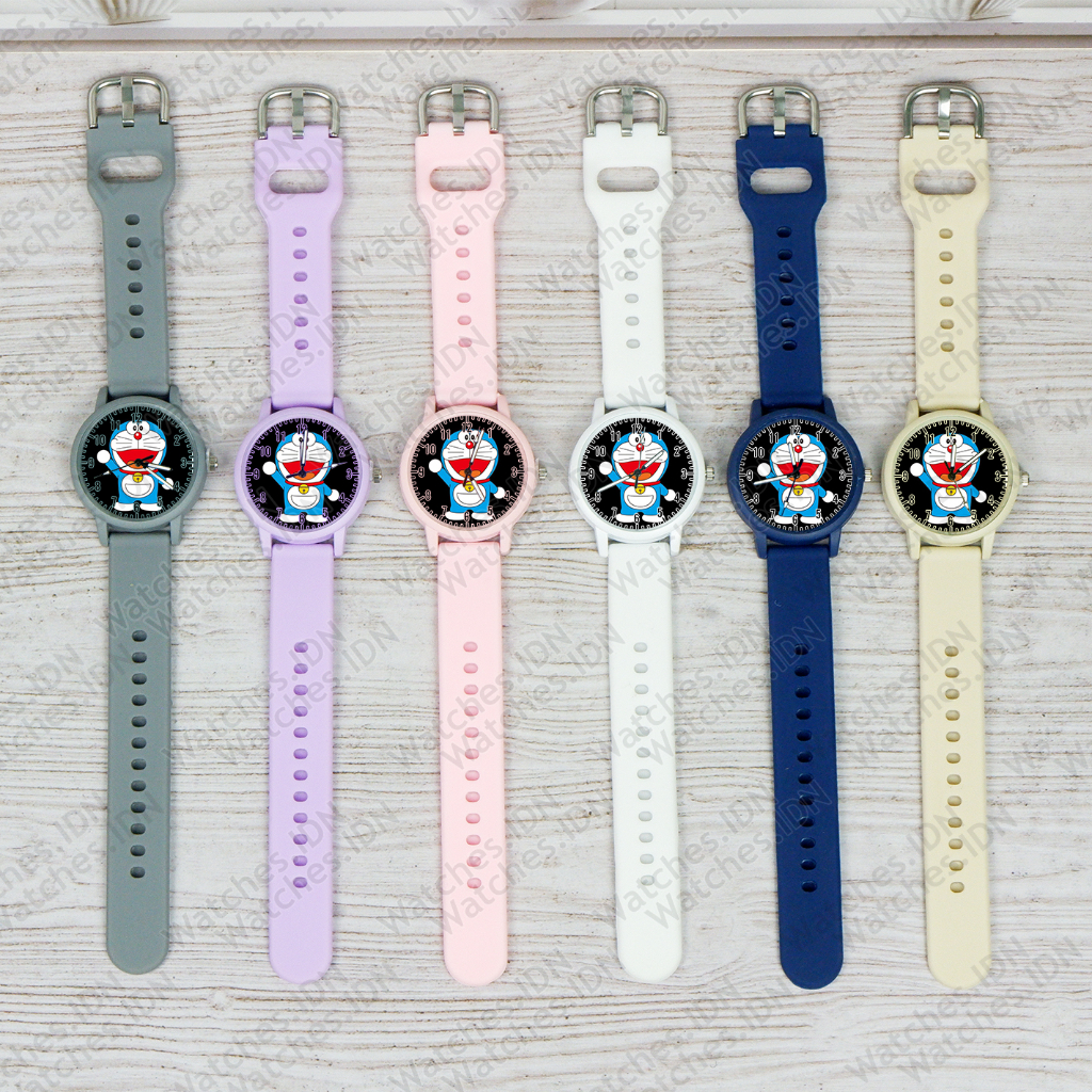 Jual Jam Tangan Fashion Cewek Karakter Lucu Doraemon Favorit Terbaru ...