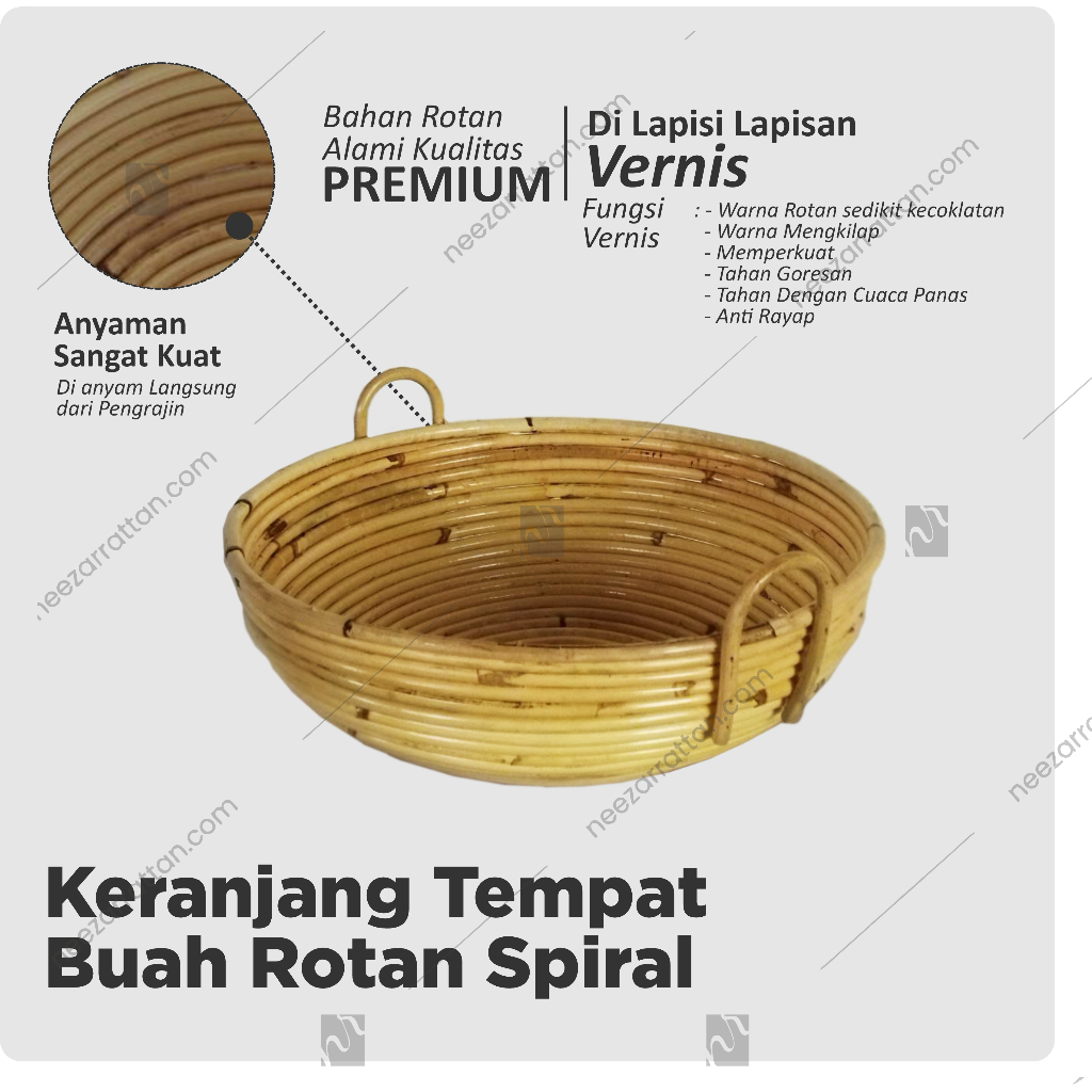 Jual Tempat Buah Rotan Tempat Parcel Alami Estetik Wadah Permen ...