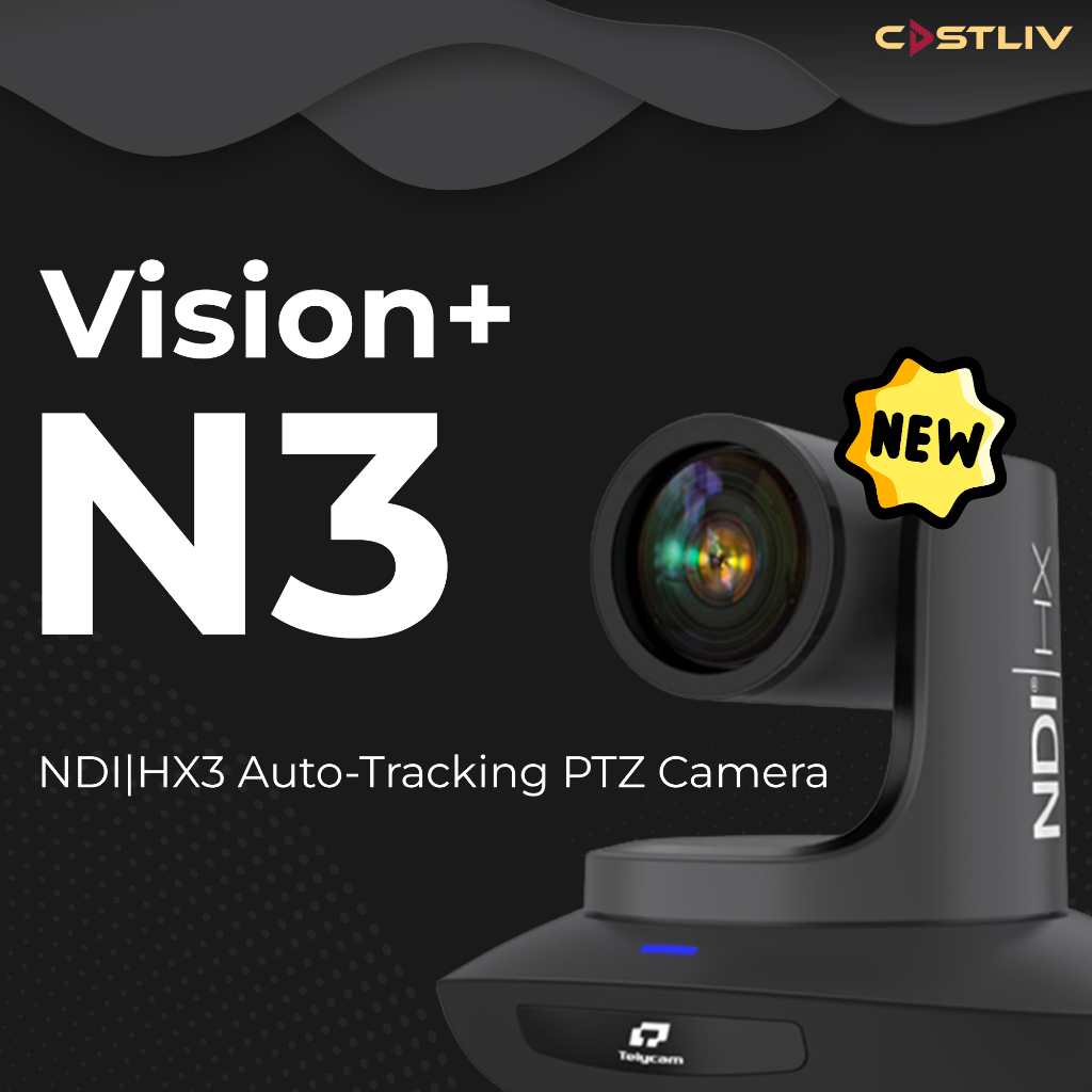 Jual Vision+ N3 20X - Auto Tracking Live Streaming PTZ Camera | Shopee ...
