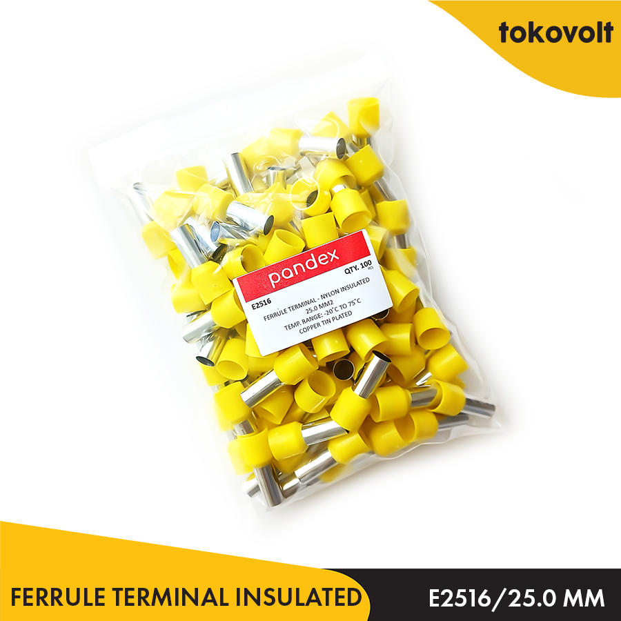 Jual Pandex Ferrule Terminal 25 mm - 35 mm / Sun Ferrule / Skun ...