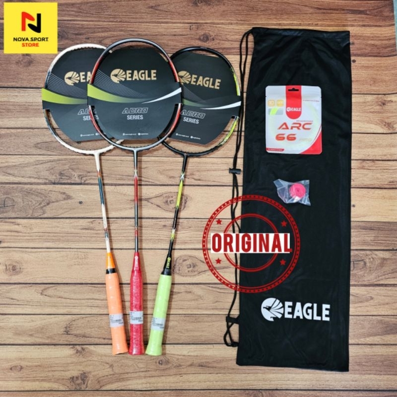 Jual RAKET BADMINTON EAGLE ACRO X | Shopee Indonesia