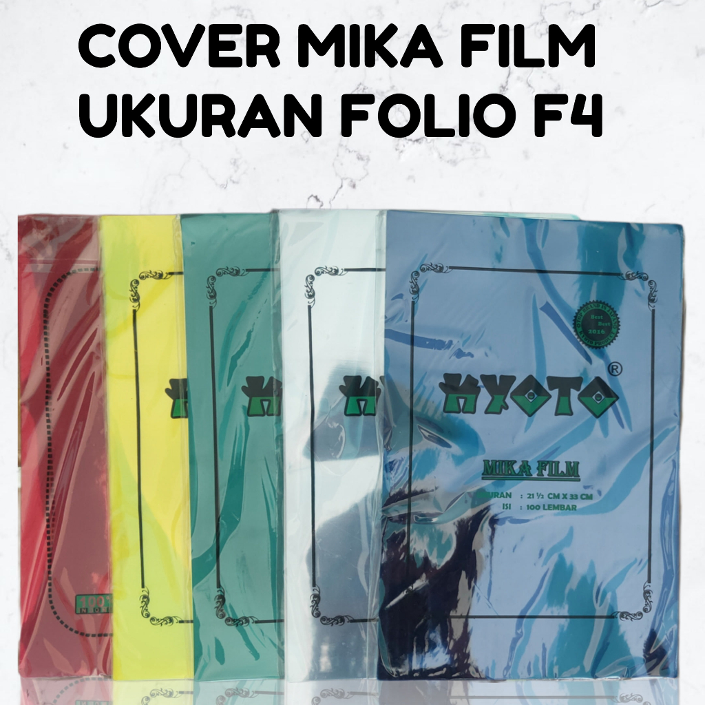 Jual COVER MIKA FILM KYOTO/ Mika Jilid Warna/ Mika Plastik | Shopee Indonesia
