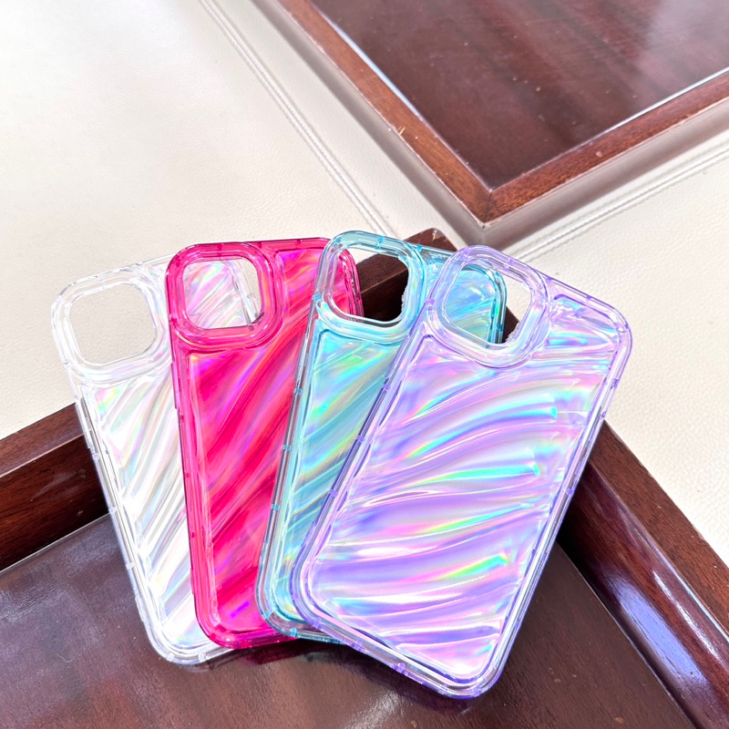 Jual (2) Dazzle Wave Case - Softcase Fullcover For iPhone 15 15plus ...
