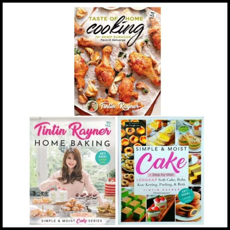 Jual Buku Taste Of Home Cooking Simple & Moist Cake Tintin Rayner Home ...