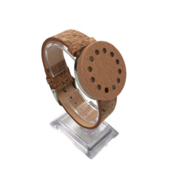 Jual Unik Ori ZENON Real Bamboo Waterproof Wooden Quartz Watch - Women ...