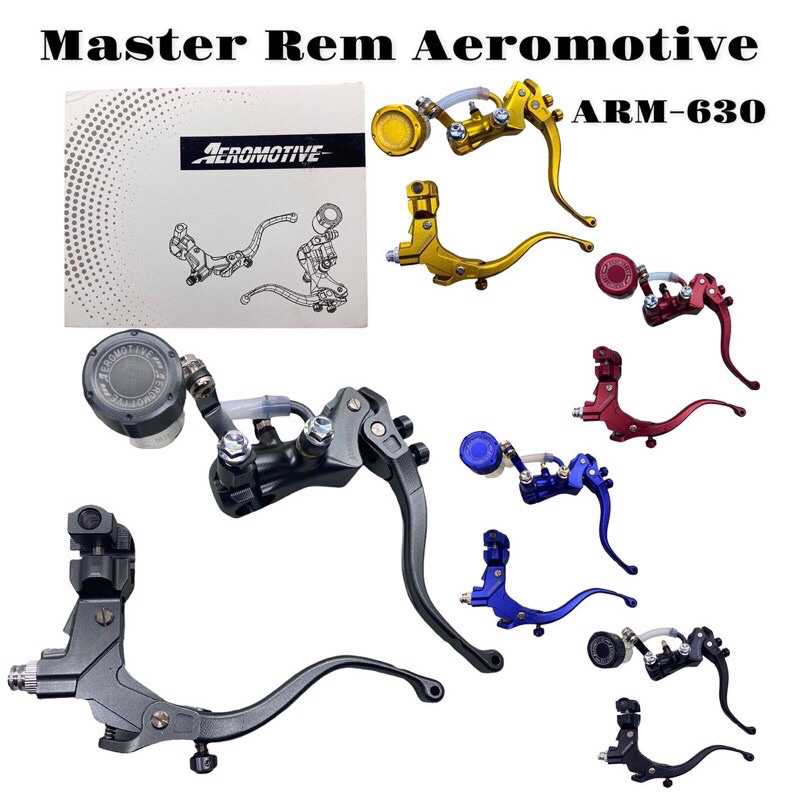 Jual Master Rem 1 set Aeromotive ARM-630 Garuda Kopling Rem Full CNC ...
