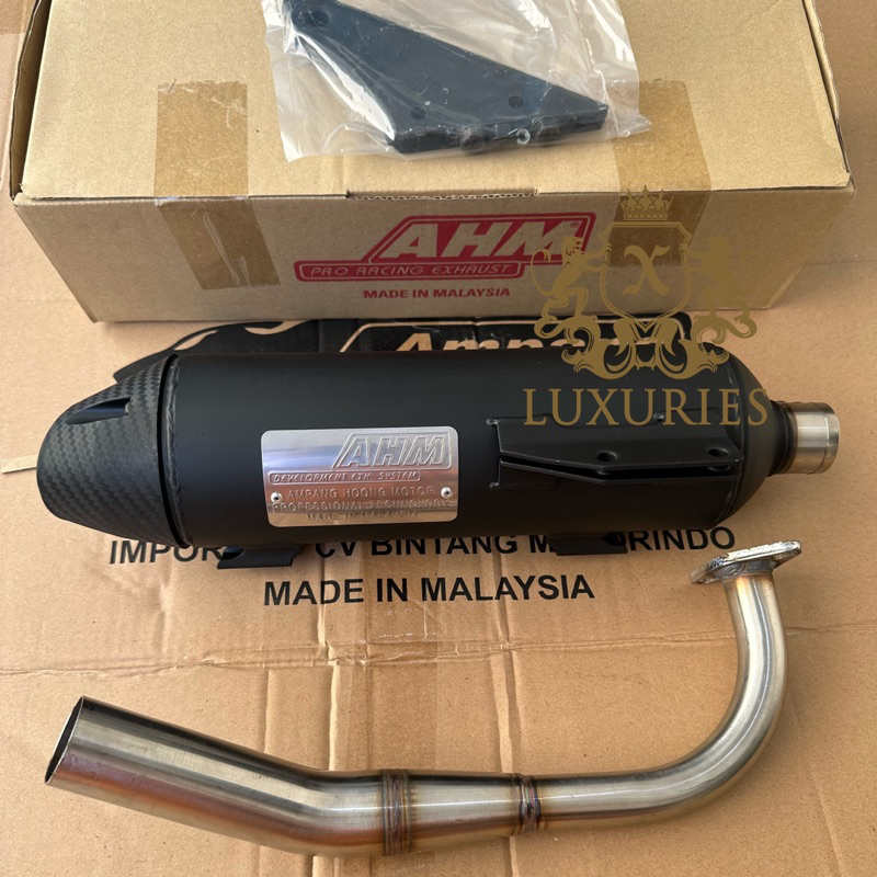 Jual Knalpot AHM Original Standar Racing - Beat New Led 2020 Deluxe ...