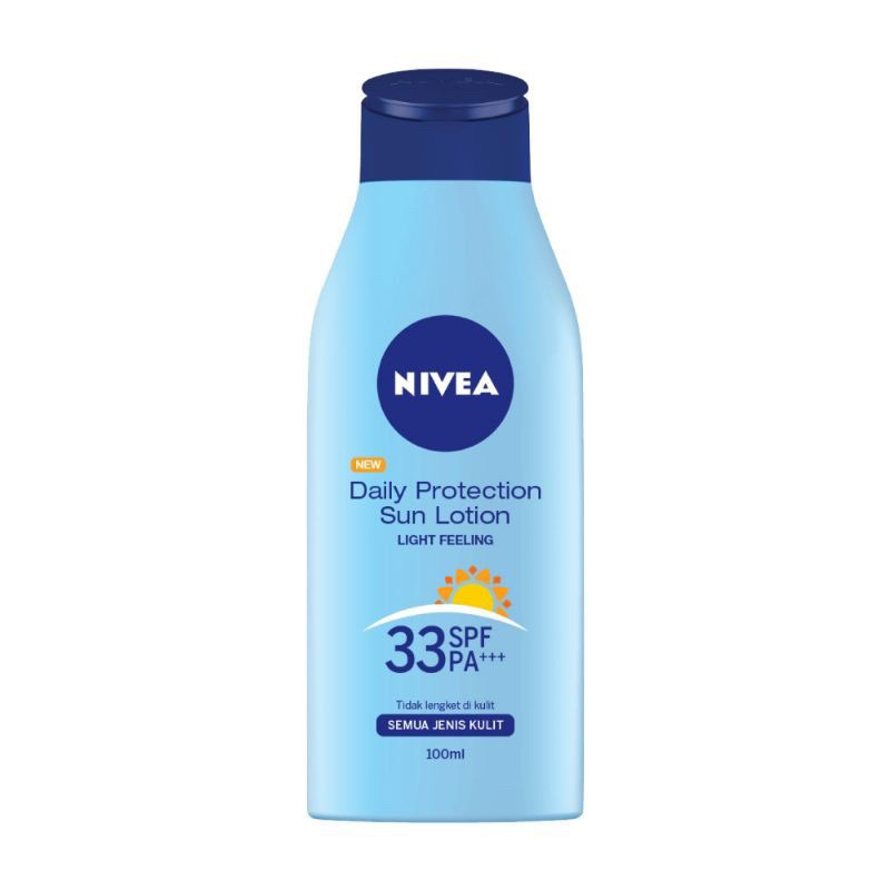 Jual Nivea Daily Protection Sun Lotion SPF 33 PA+++ 100ml Nivea ...