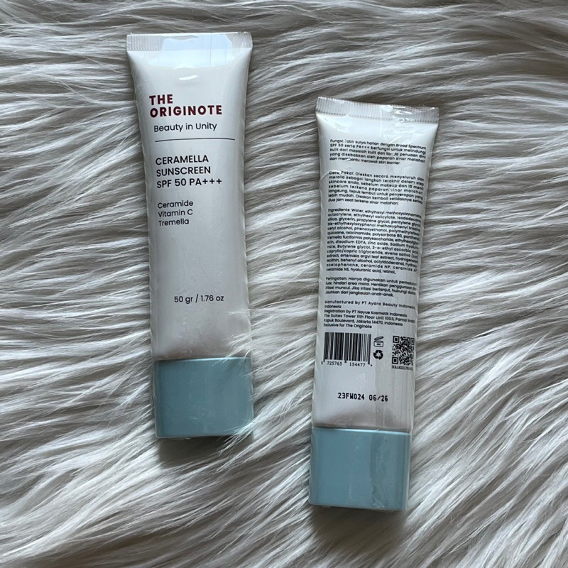 Jual THE ORIGINOTE CERAMELLA SUNSCREEN SPF 50 PA+++ | Shopee Indonesia