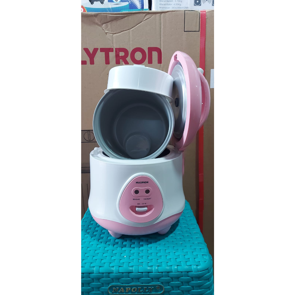 Jual Penanak Nasi / Magic Com / Rice Cooker Maspion EX 0618 Kapasitas 0 ...