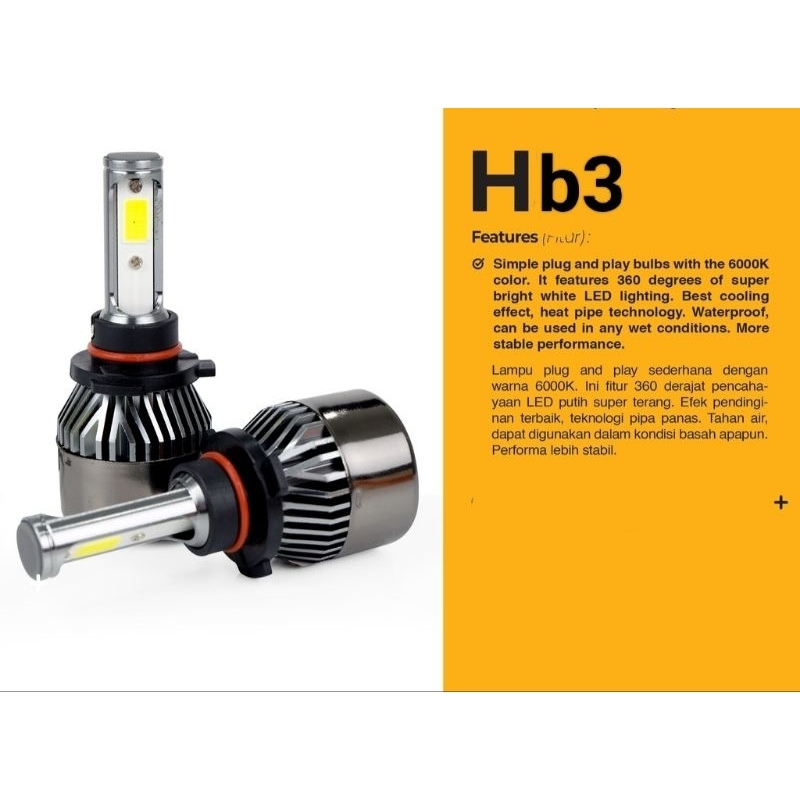 Jual LAMPU LED MOBIL 3 WARNA HEADLAMP FOGLAMP H11 HB3 HB4 H7 NINE LUXIMOS X9 36 WATT | Shopee ...