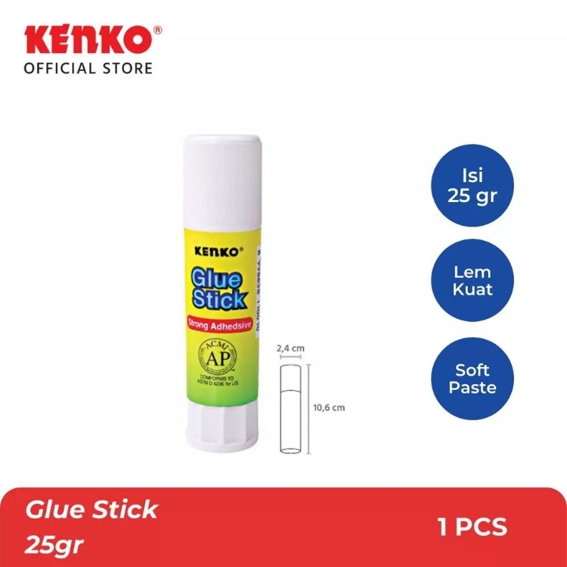 Jual Lem Glue Stick Kenko 25 gr | Shopee Indonesia