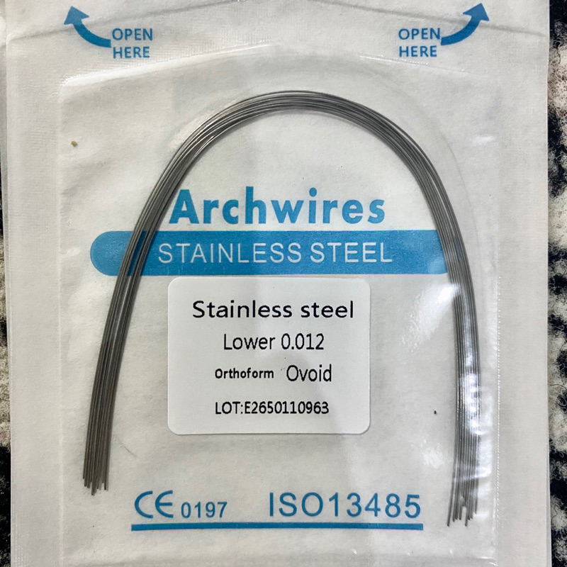 Jual DENTAL KAWAT GIGI STAINLESS STEEL / ORTHO KAWAT BEHEL NITI SS ...