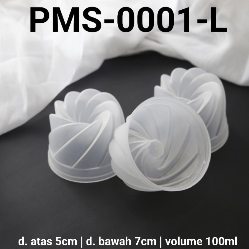 Jual PMS1 - (1pcs) Cetakan Pudding Puding Mini Viral Bayava Twist Bobba ...