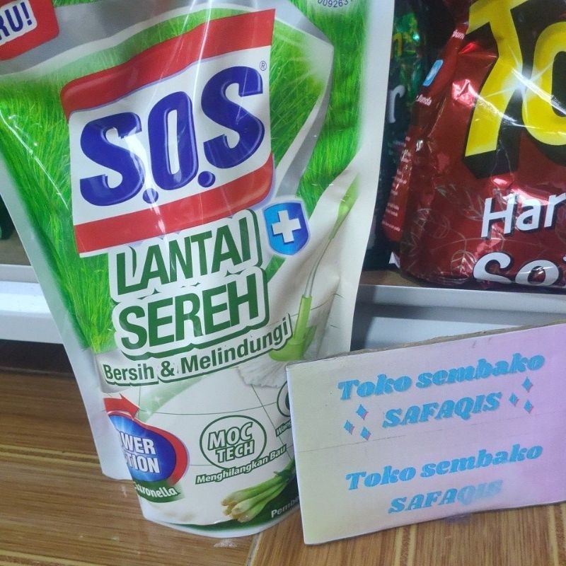 Jual sos lantai sereh 700ml_pembersih lantai variant fresh citronella ...