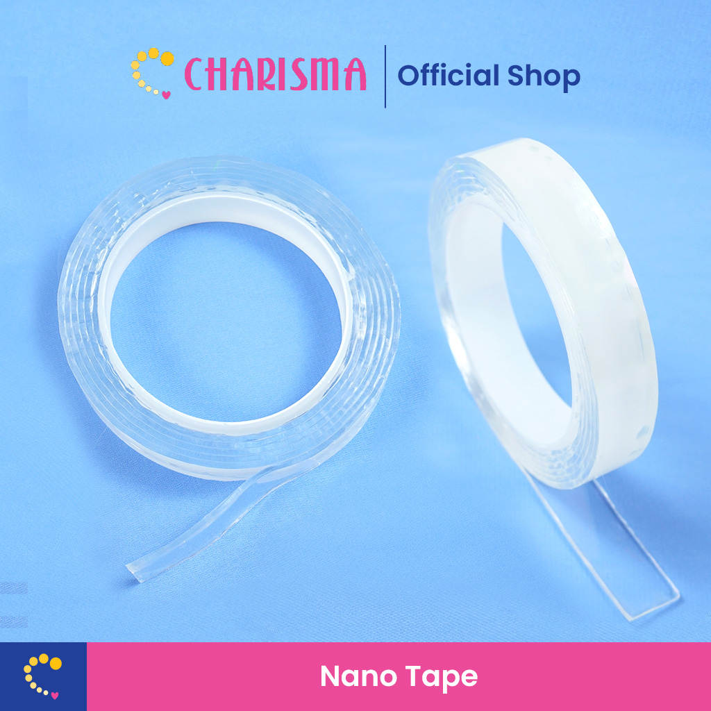 Jual Charisma Lakban Double Sided Tape - Solatip Premium Bening ...
