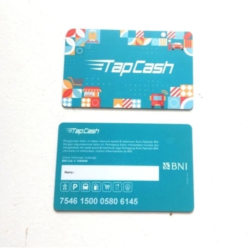 Jual Kartu Emoney Bni TapCash Etoll Card BNI Orignal 100% Support NFC ...