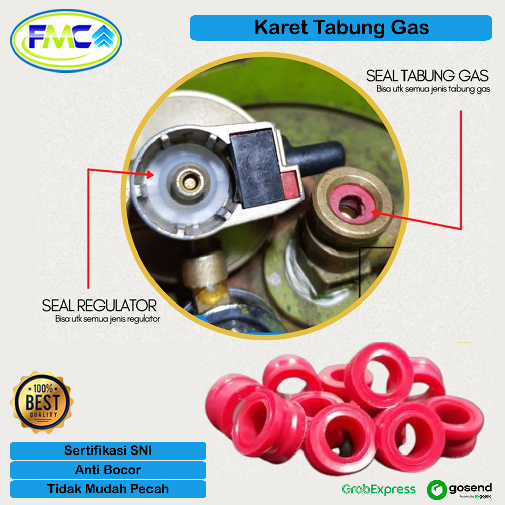Jual Karet Tabung Gas LPG Premium SNI Anti Bocor Karet Seal Regulator LPG Elpiji Murah | Shopee ...