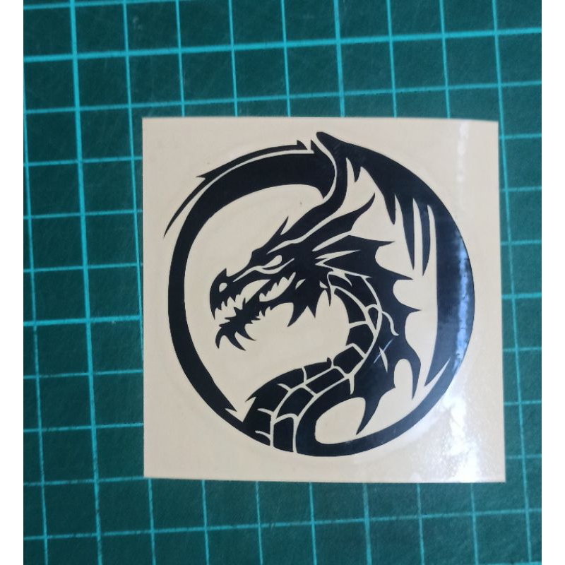 Jual Stiker Cutting Naga Dragon 01 | Sticker Variasi | Shopee Indonesia
