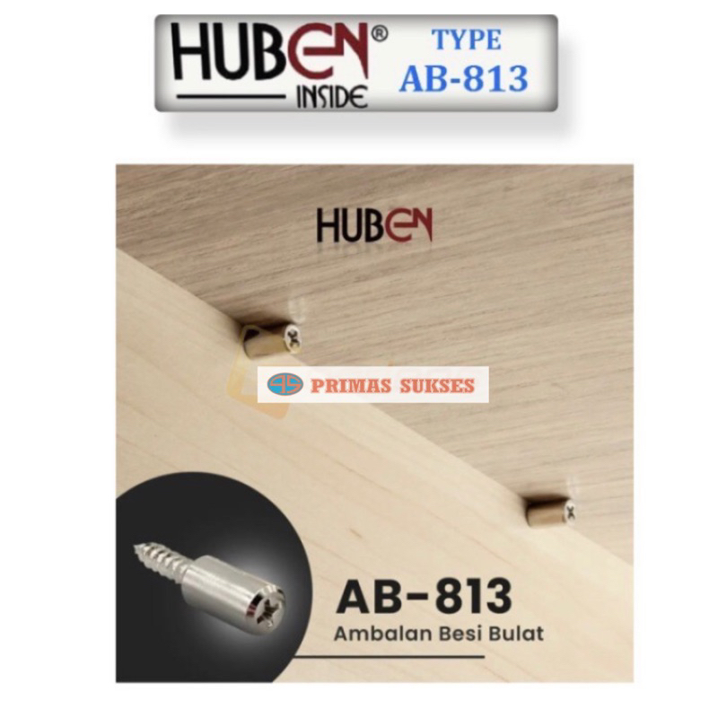 Jual Ambalan Besi Bulat Tanpa Skrup HUBEN AB813 | Shopee Indonesia