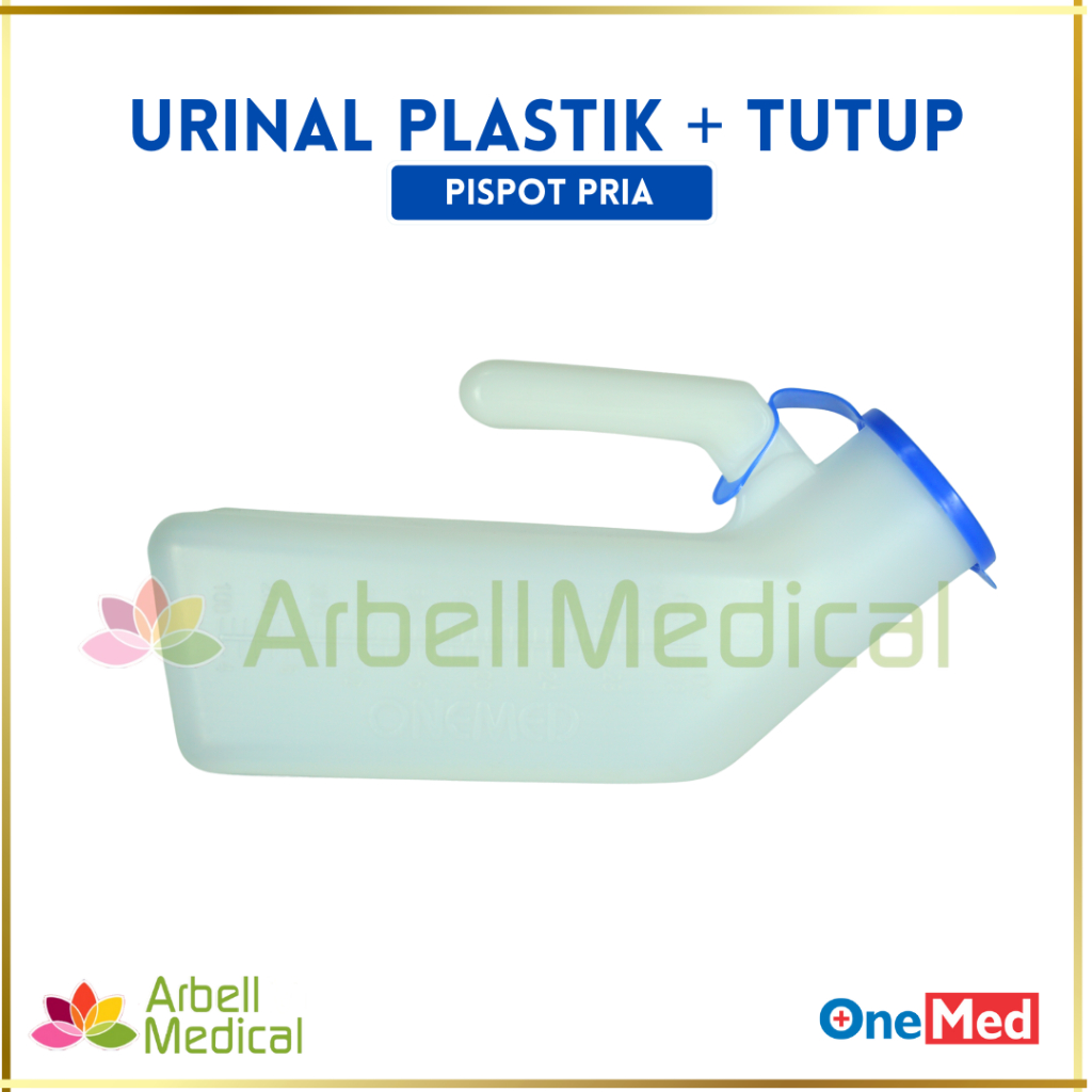 Jual Pispot Urinal Plastik Tutup Onemed | Shopee Indonesia