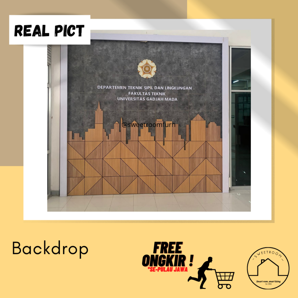 Jual Backdrop minimalis - Booth Foto - Backdrop identitas - Backdrop ...
