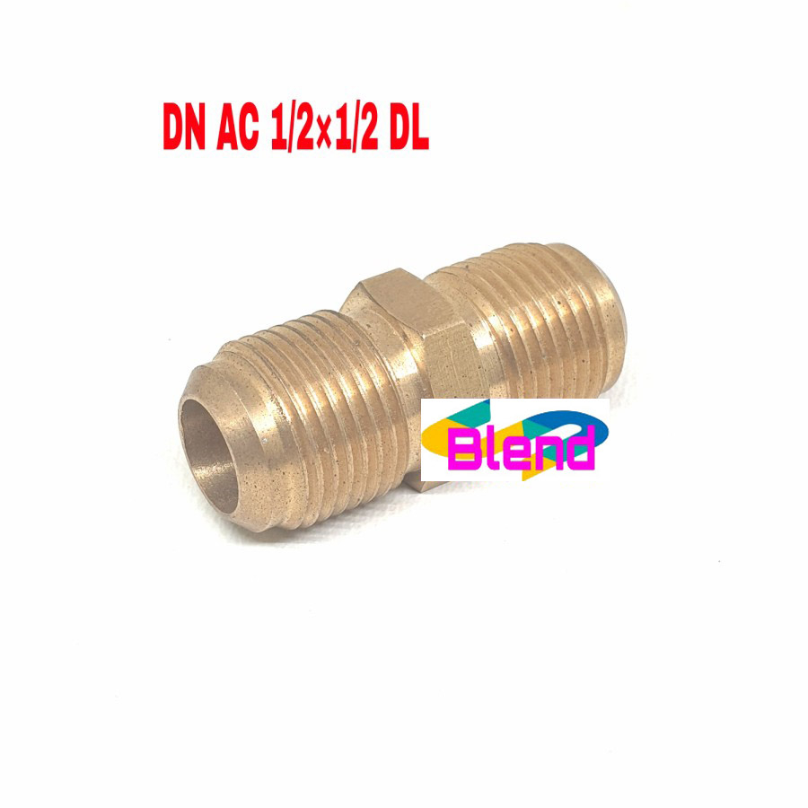 Jual Dobel Nepel AC 1/2x1/2 Drat Luar/Double Nipple Pendingin Udara ...