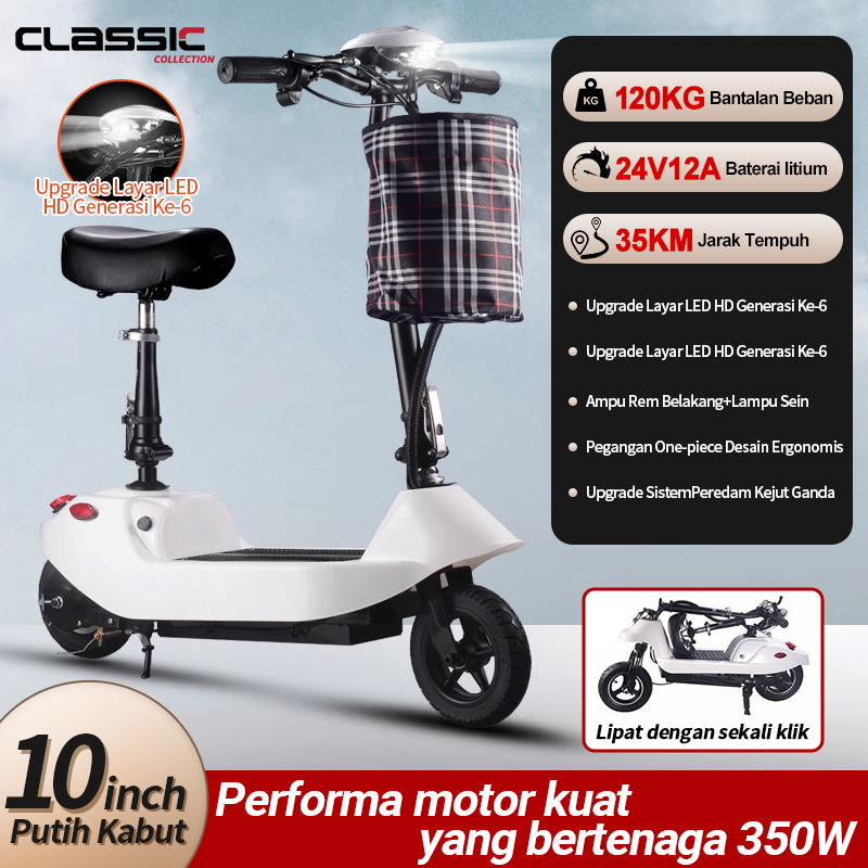 Jual terbaru Skuter Elektrik /Skuter Listrik dewasa / Electric Scooter ...