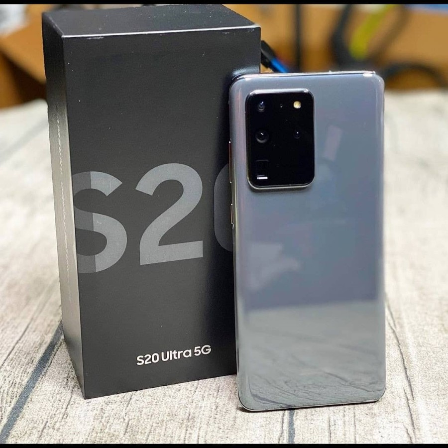 Jual SAMSUNG S20 ULTRA 5G MULUS LIKE NEW | Snapdragon 865 5G | | Shopee Indonesia