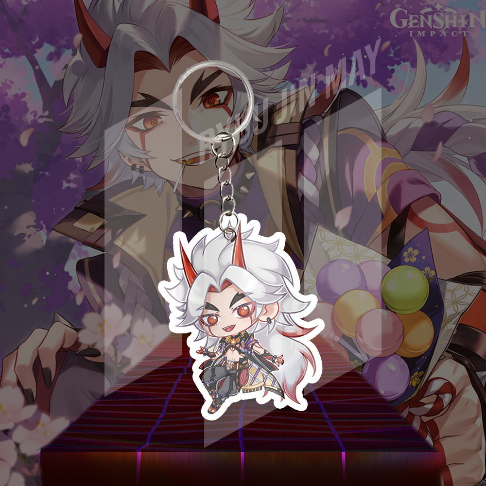 Jual Gantungan Kunci / Keychain / Gantungan HP - Genshin Impact - Itto ...