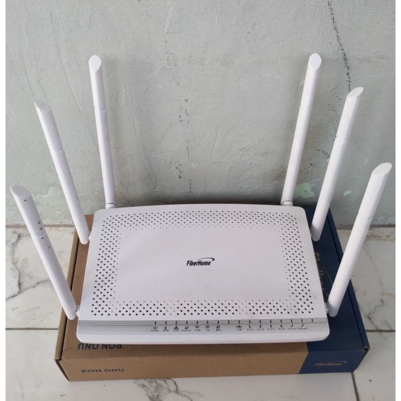 Jual ONT GPON FIBERHOME HG6245N (Premium) PLUS ADAPTOR | Shopee Indonesia