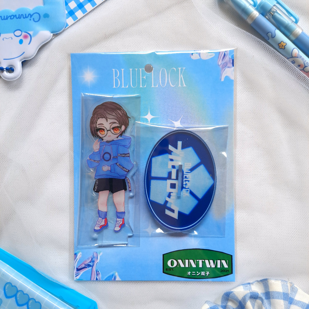 Jual BLUELOCK Chibi Acrylic Action Stand Figure Anime Fan art by ...