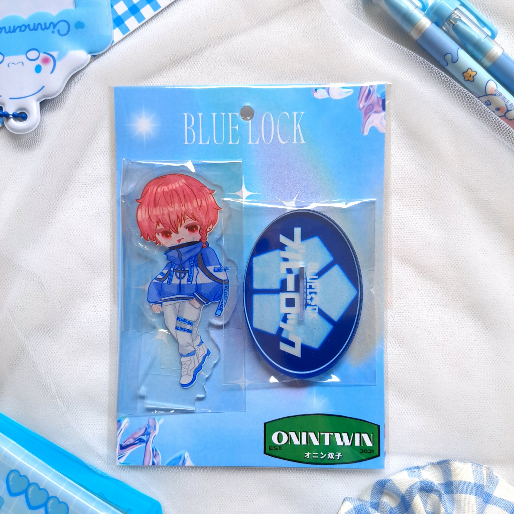 Jual BLUELOCK Chibi Acrylic Action Stand Figure Anime Fan art by ...
