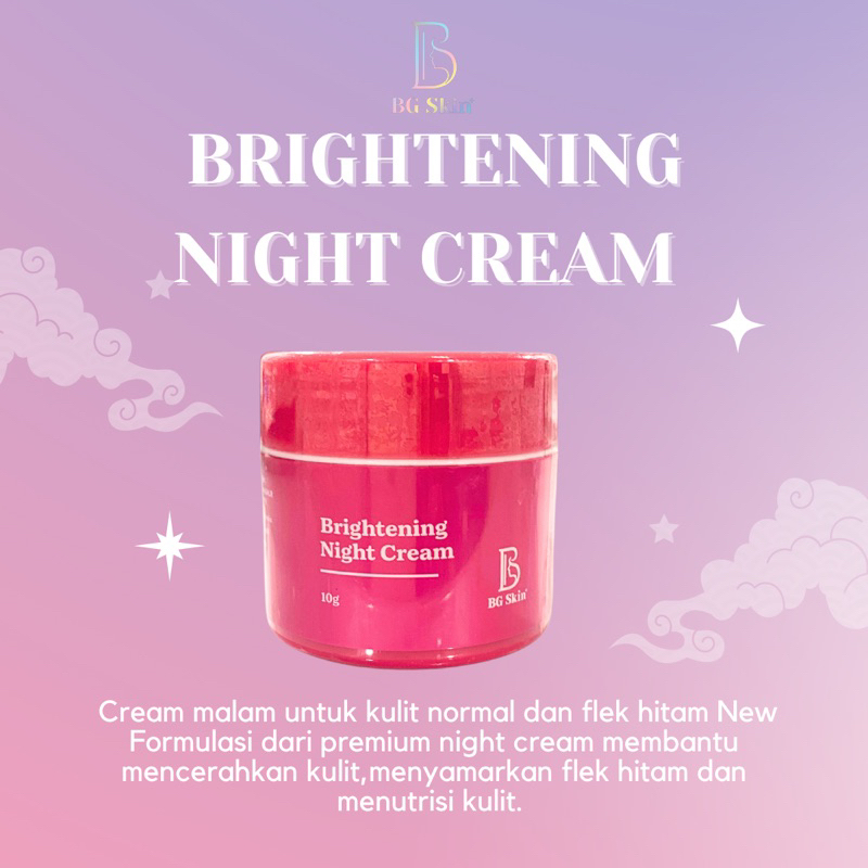 Jual BRIGHTENING NIGHT CREAM(New formulasi dari Premium Night Cream ...