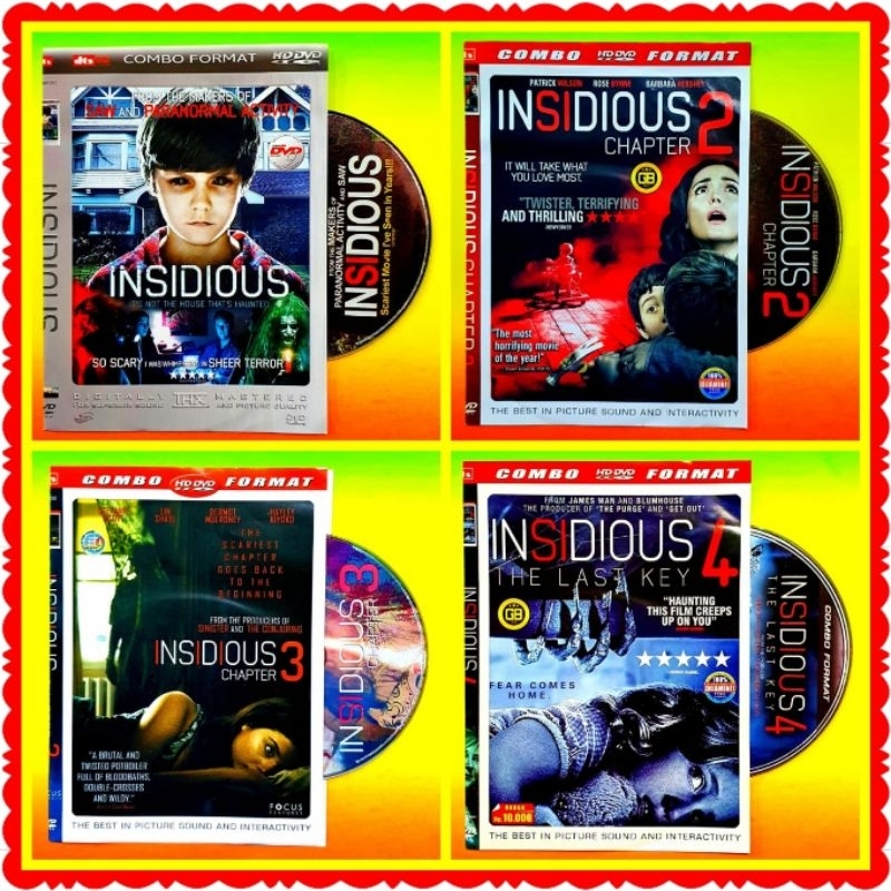 Jual KASET DVD INSIDIOUS-LENNGKAP FULL BOX | Shopee Indonesia